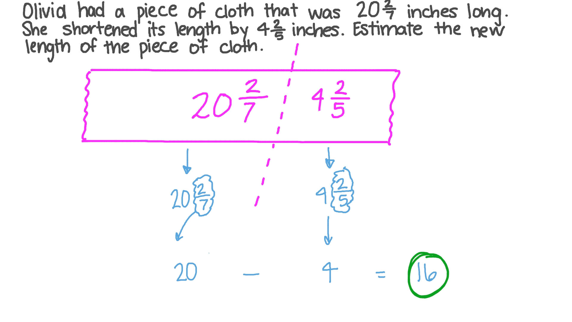 Question Video: Solving Word Problems Involving Estimation | Nagwa