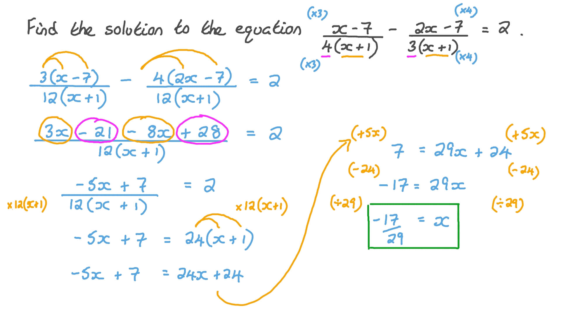 Video: Pack 3 • Paper 1 • Question 17 | Nagwa