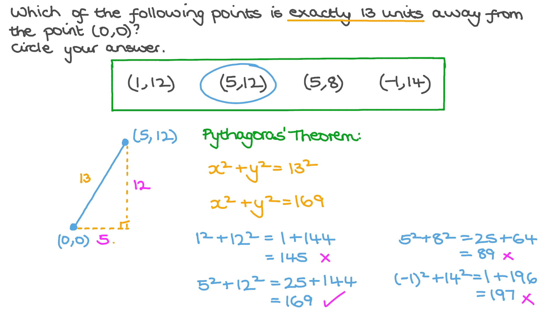 Video: AQA GCSE Mathematics Higher Tier Pack 3 • Paper 2 • Question 12 ...