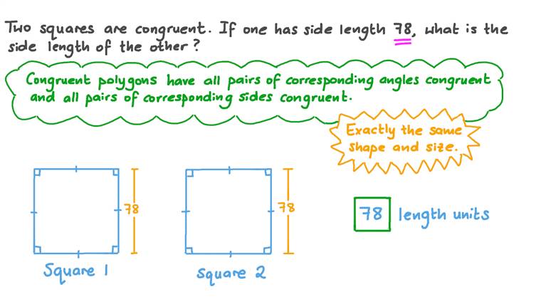 Lesson: Congruent Polygons | Nagwa