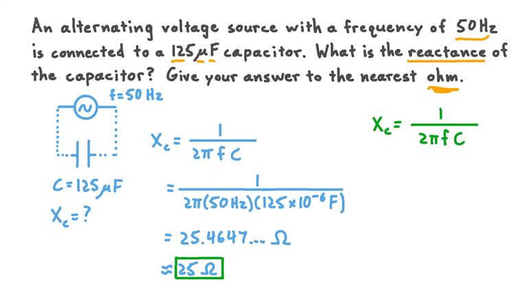 Lesson: Impedance of Alternating Current Circuits | Nagwa