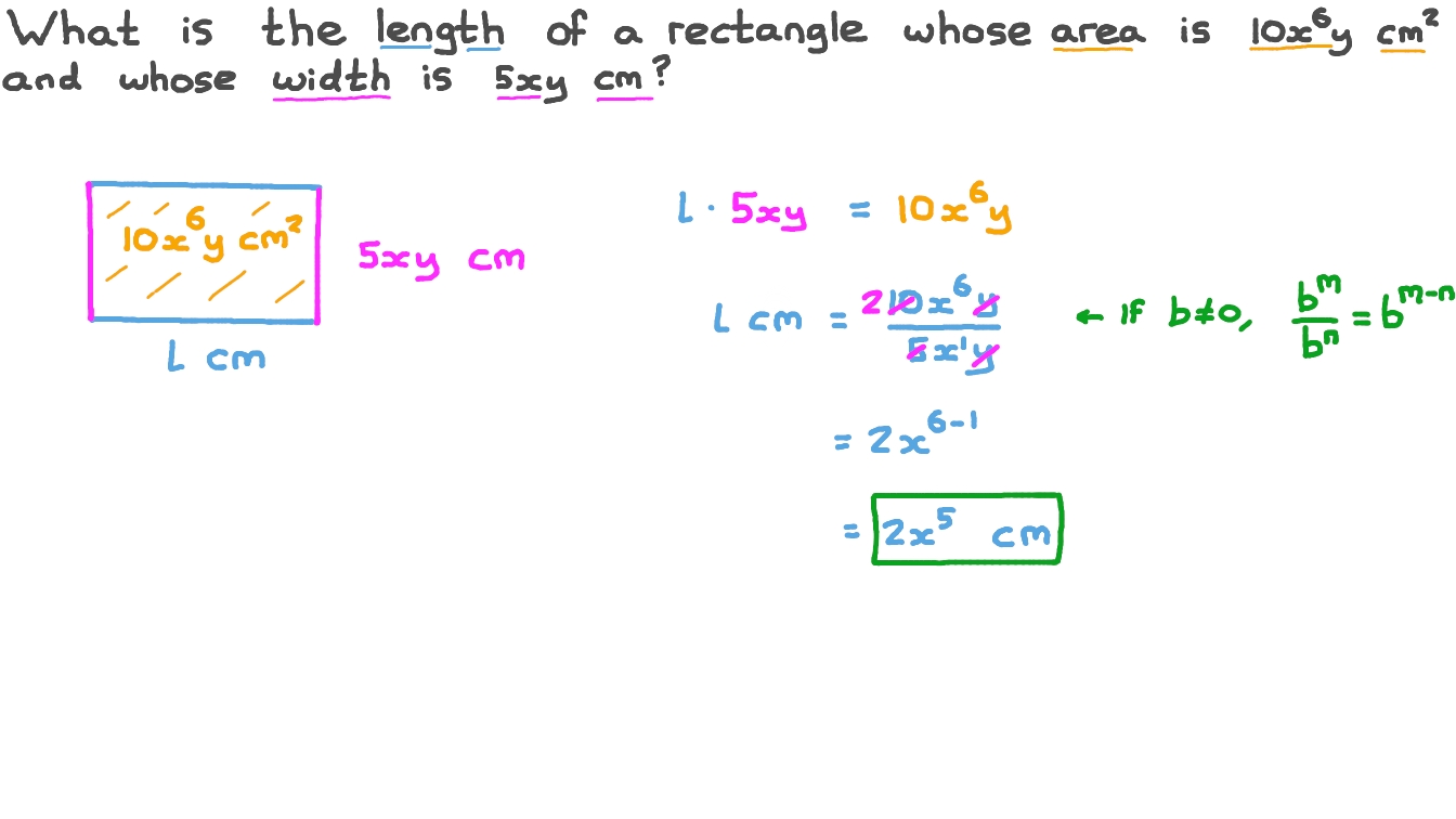 Question Video: Simplifying Polynomials by Division to Express the ...