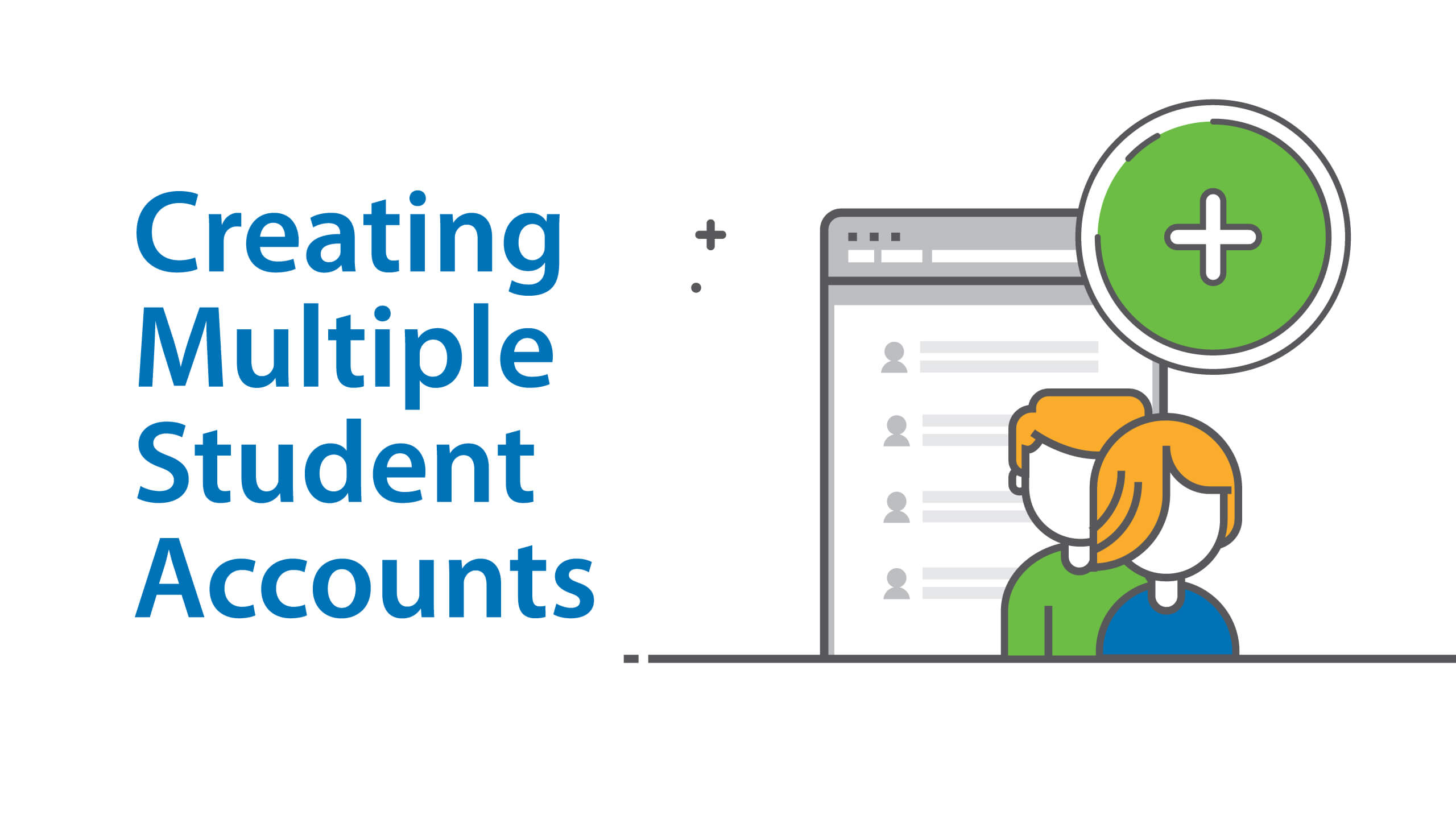 Video: Creating Multiple Student Accounts | Nagwa