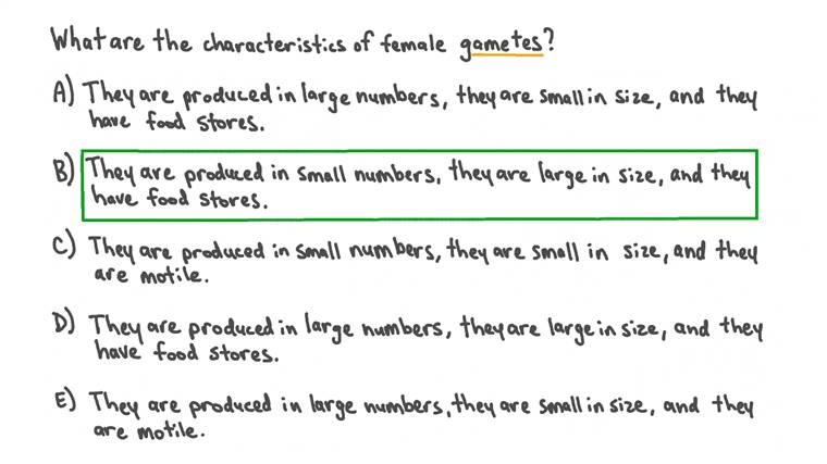 Lesson: Types of Sexual Reproduction | Nagwa
