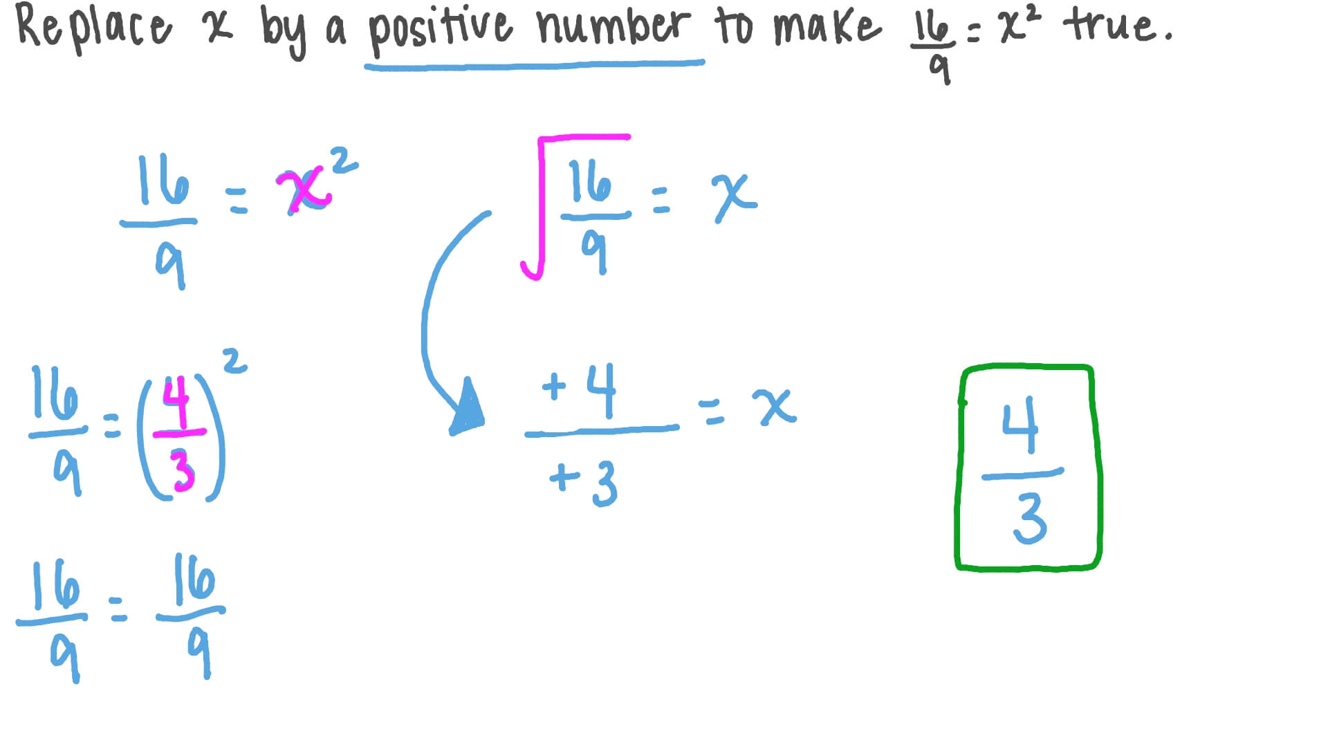 ion Video Solving Exponential Equations Using Laws Of Exponents 