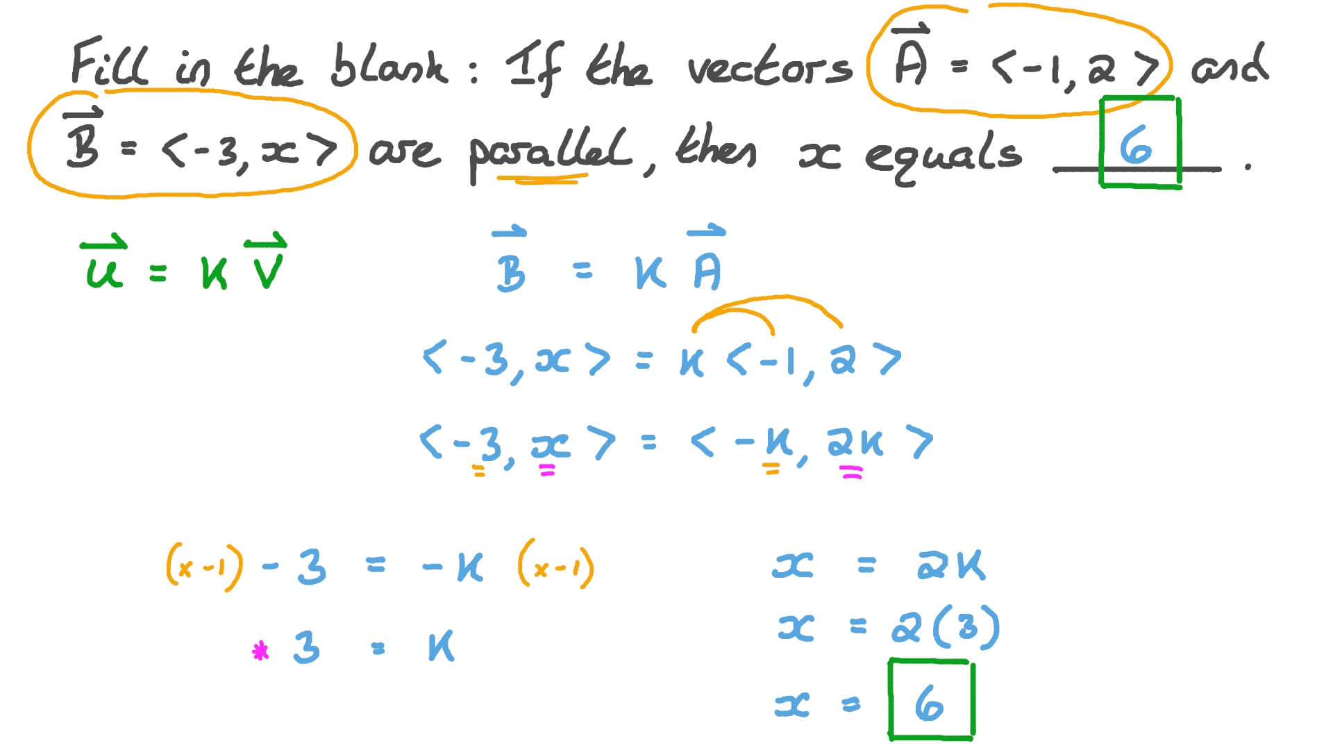 Question Video: Solving Problems Involving Parallel and Perpendicular ...