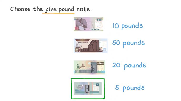 Lesson: Recognizing and Counting Money: Pounds | Nagwa