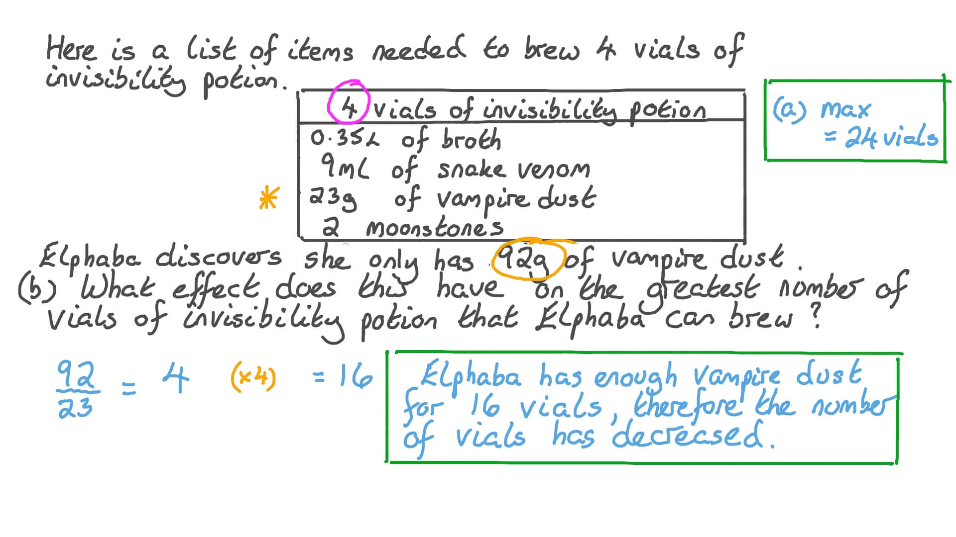 Video: GCSE Mathematics Foundation Tier Pack 3 • Paper 2 • Question 10 ...