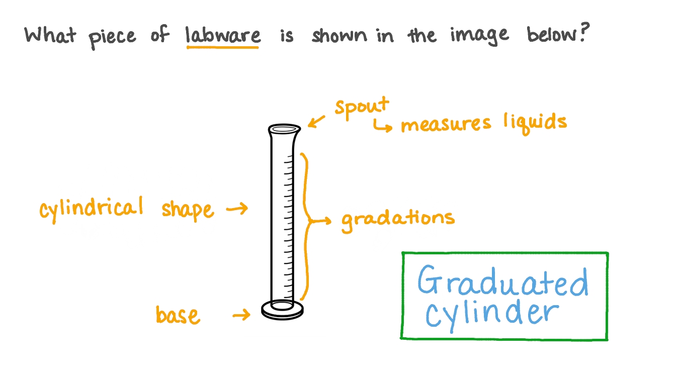 Question Video: Identifying a Graduated Cylinder | Nagwa
