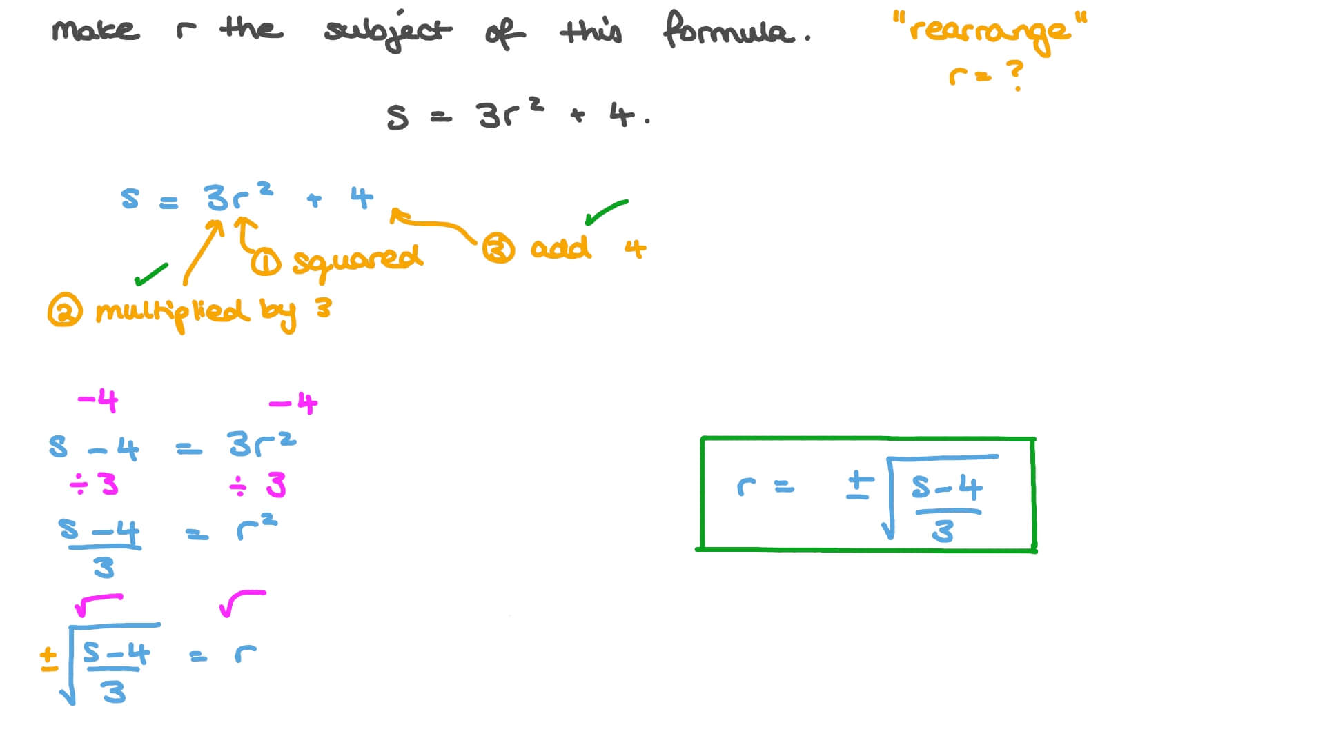 Video: GCSE Mathematics Foundation Tier Pack 4 • Paper 2 • Question 9 ...