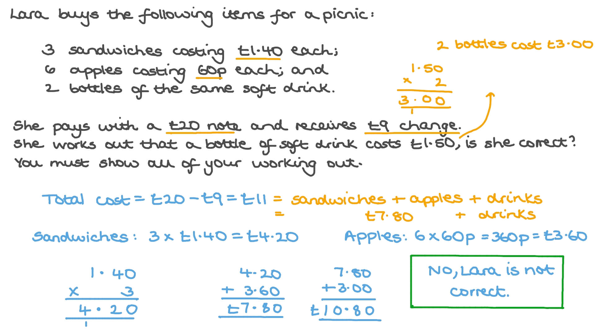Video: GCSE Mathematics Foundation Tier Pack 5 • Paper 1 • Question 3 ...