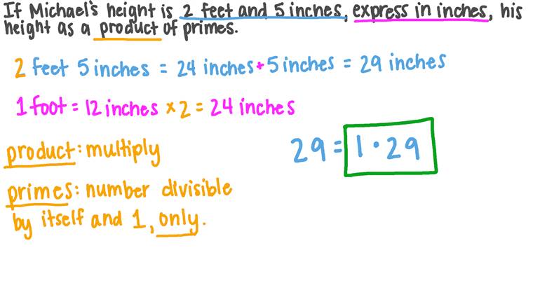 Lesson: Prime Factorization | Nagwa
