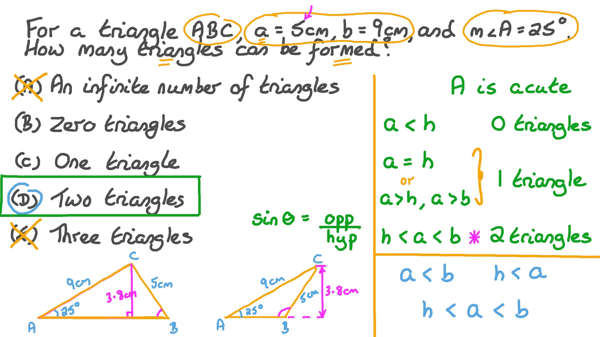 ion Video Using The Law Of Sines To Calculate The Number Of 