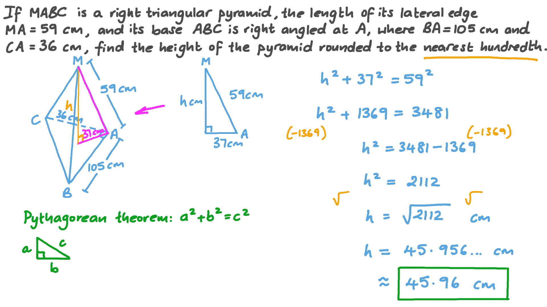How To Find The Volume Of A Triangular Pyramid Hot Deals Save 55 
