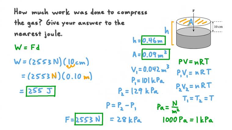 Lesson: Bulk Properties of an Ideal Gas | Nagwa