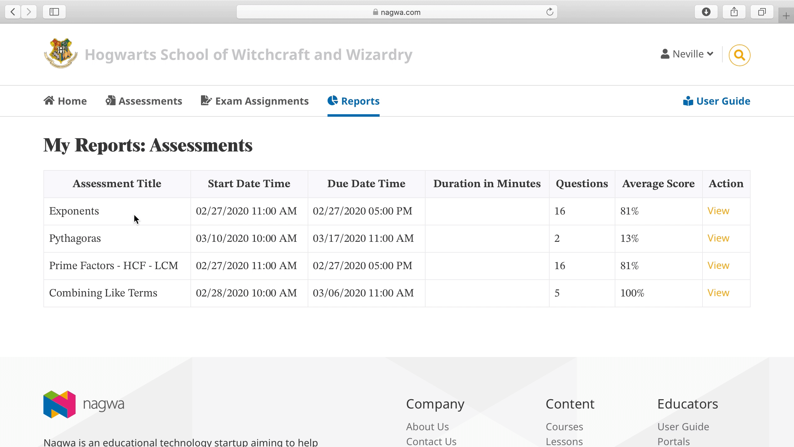 Video: Using Your Portal as a Student | Nagwa