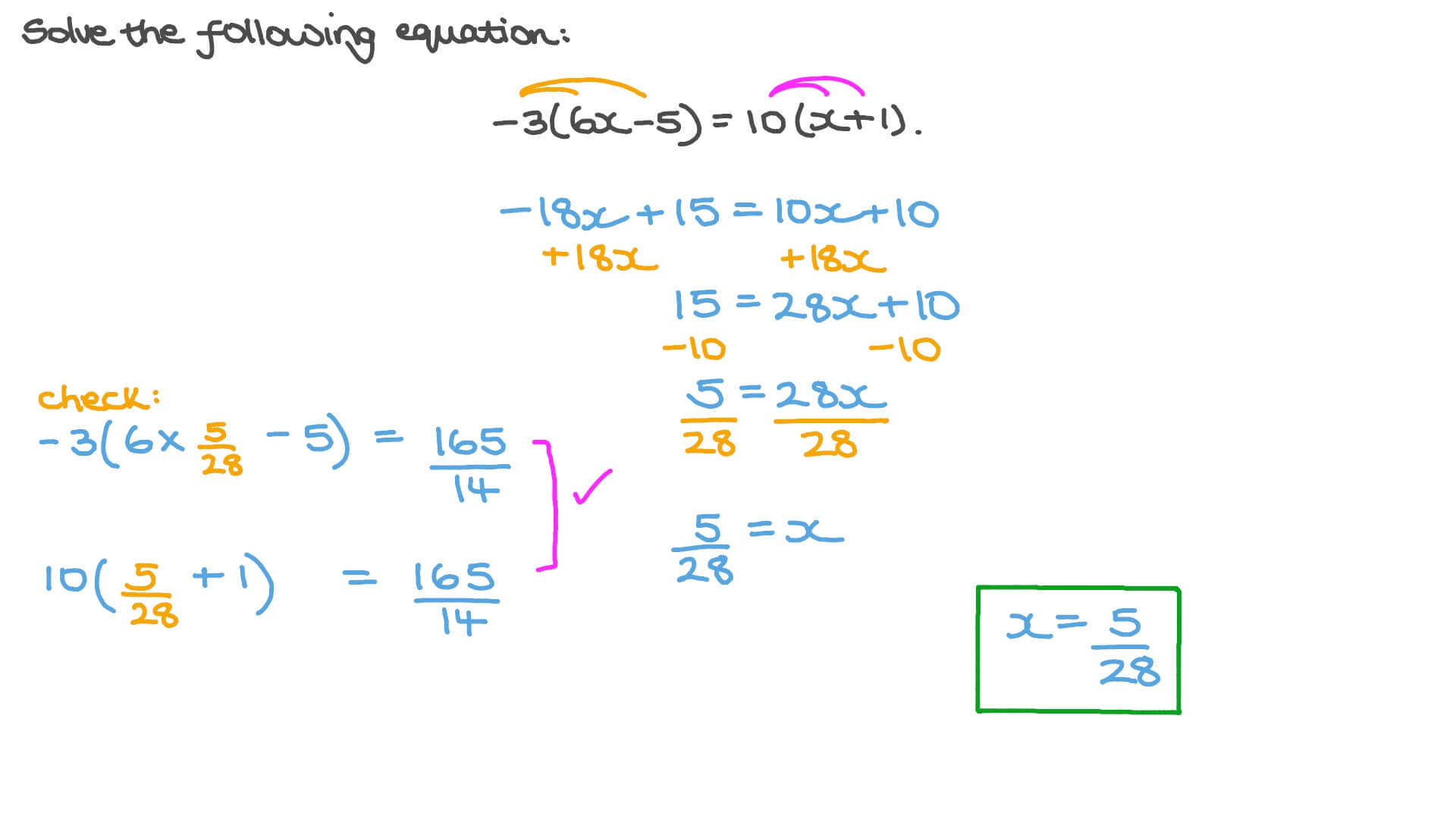 Video: AQA GCSE Mathematics Higher Tier Pack 5 • Paper 3 • Question 7 ...