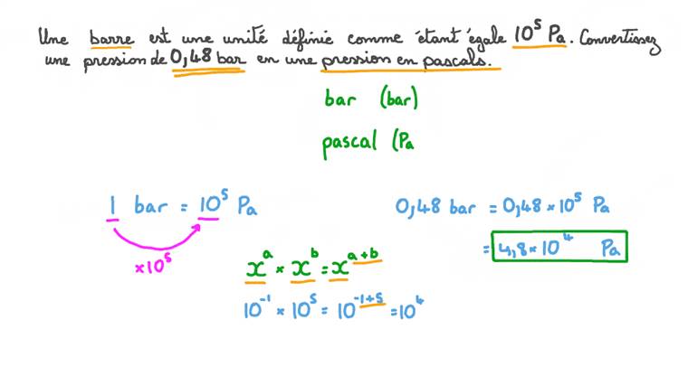 Leçon: Pression atmosphérique | Nagwa