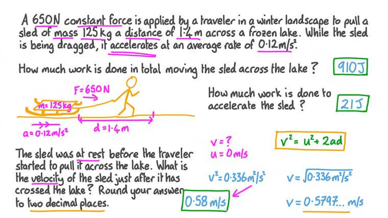Lesson: Mechanical Work | Nagwa