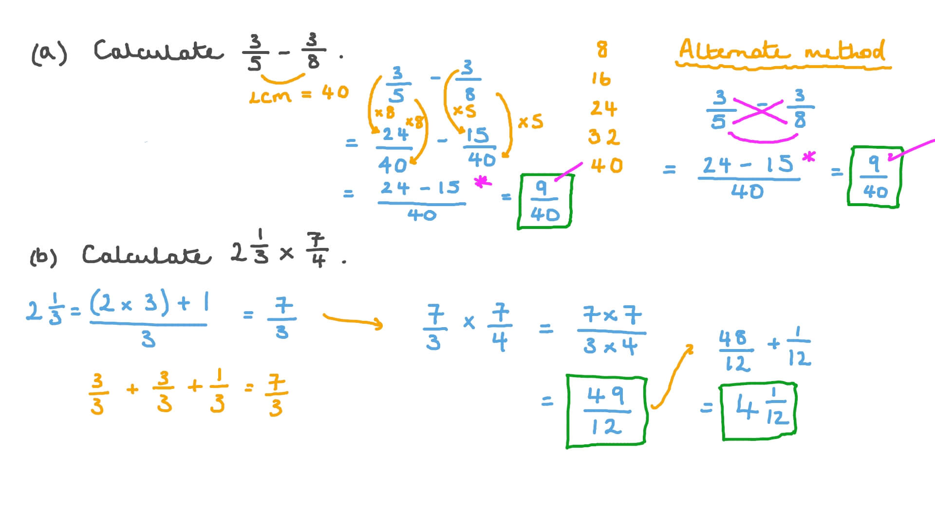 Video: GCSE Mathematics Foundation Tier Pack 4 • Paper 1 • Question 14 ...