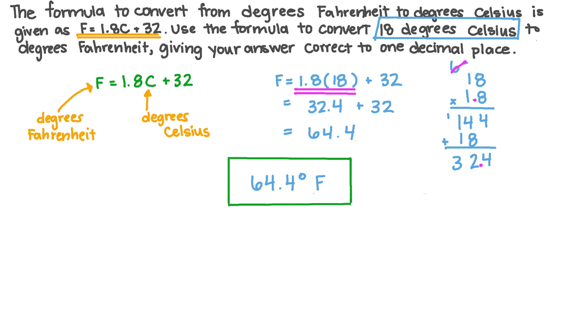 Formula To Convert Fahrenheit To Celsius Pametno