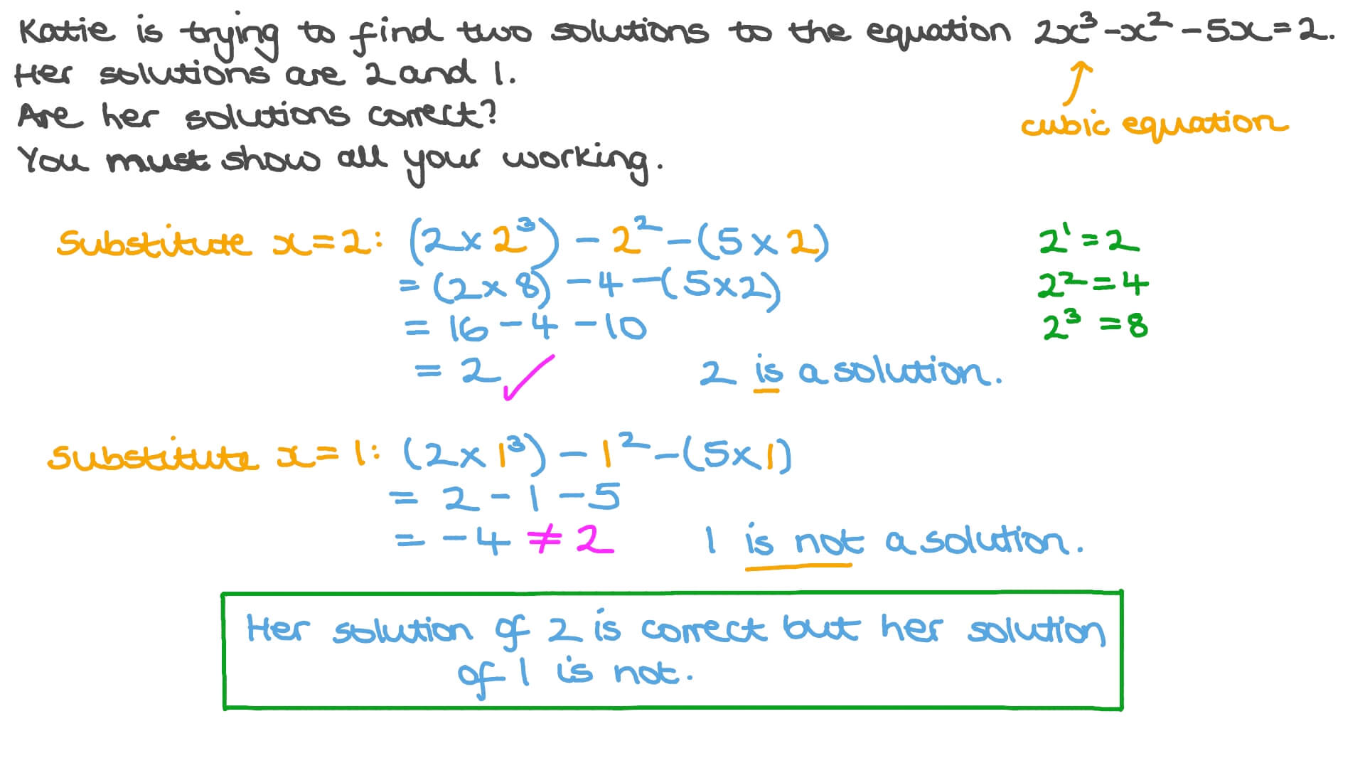 Video: AQA GCSE Mathematics Higher Tier Pack 5 • Paper 1 • Question 6 ...