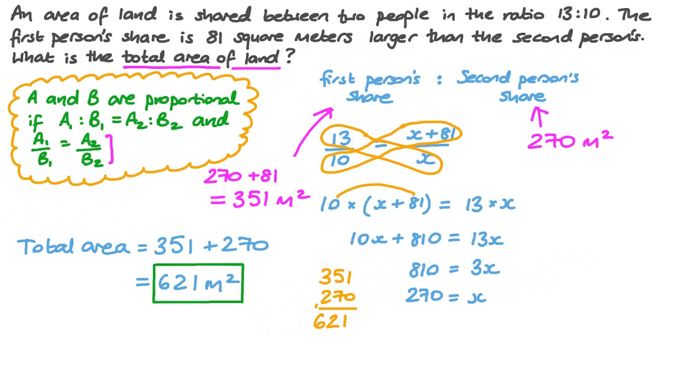 Question Video: Using a System of Linear Equations to Find Two ...