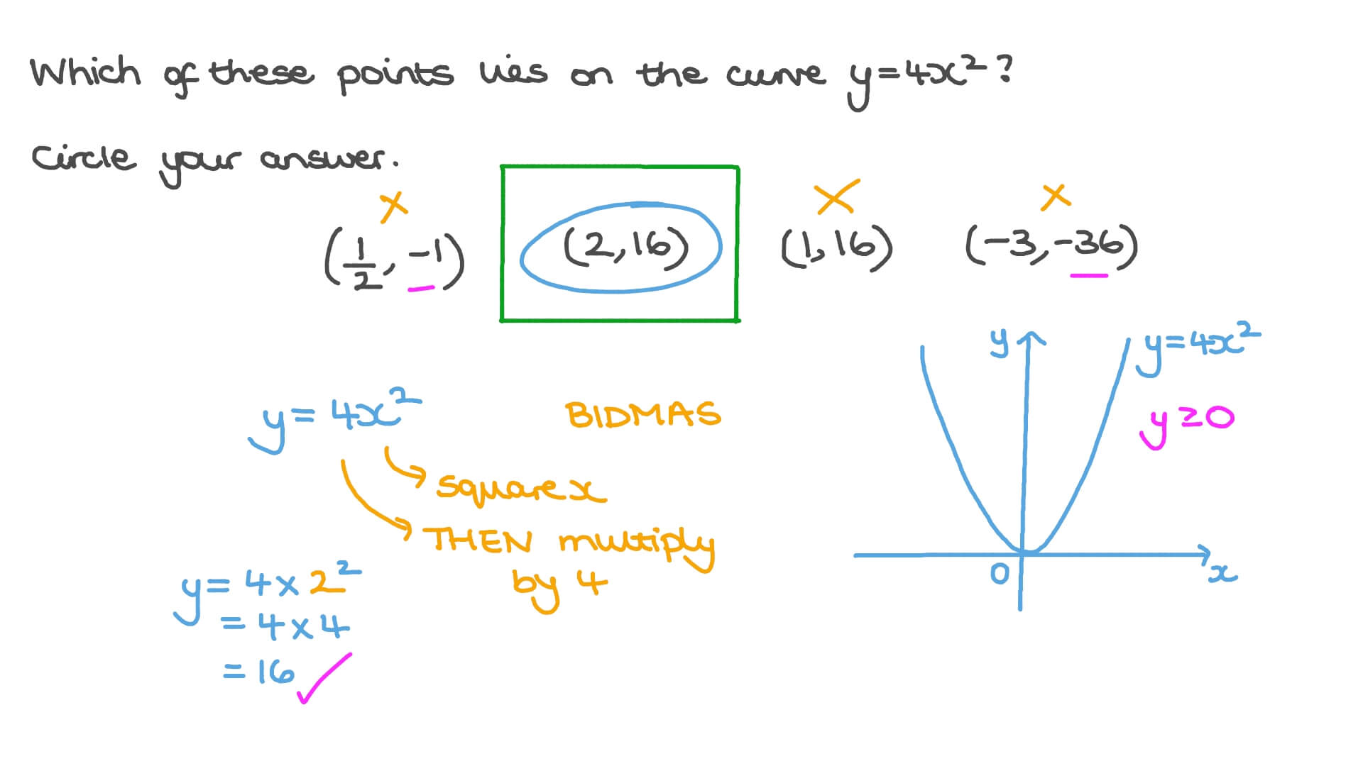 Video: AQA GCSE Mathematics Higher Tier Pack 3 • Paper 3 • Question 13 ...
