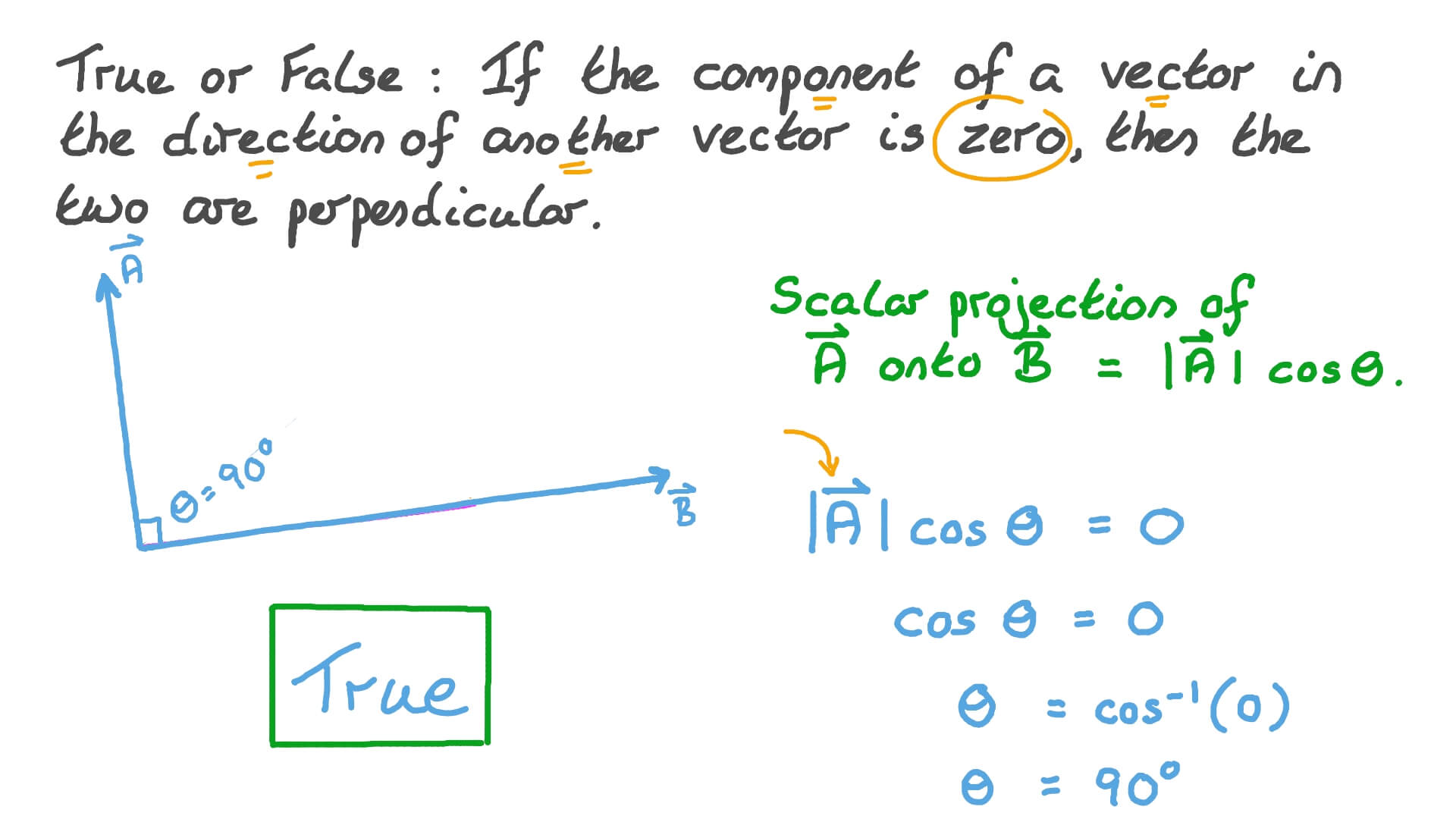 Question Video: Using the Properties of Vectors to Solve a Problem | Nagwa