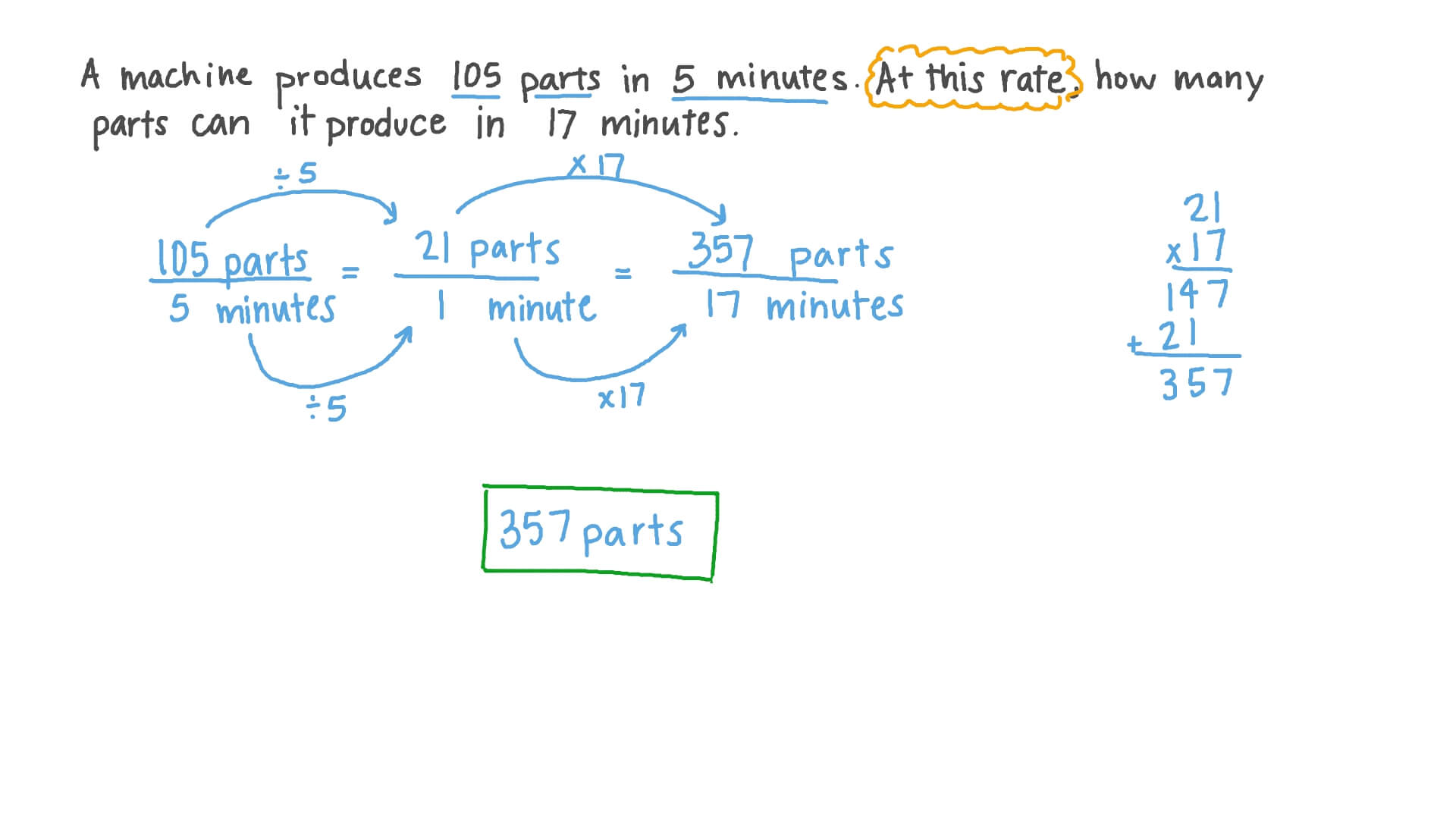 Question Video: Solving Word Problems on Proportions | Nagwa