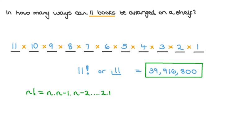 Lesson Counting Using Permutations Nagwa