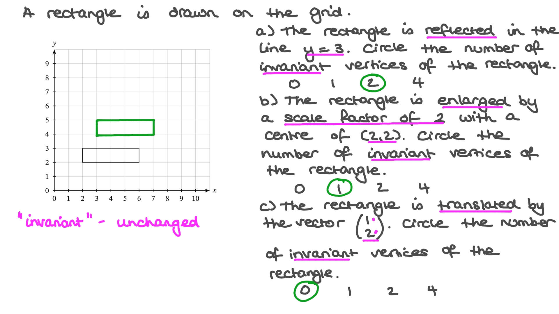 Video: AQA GCSE Mathematics Higher Tier Pack 5 • Paper 1 • Question 23 ...