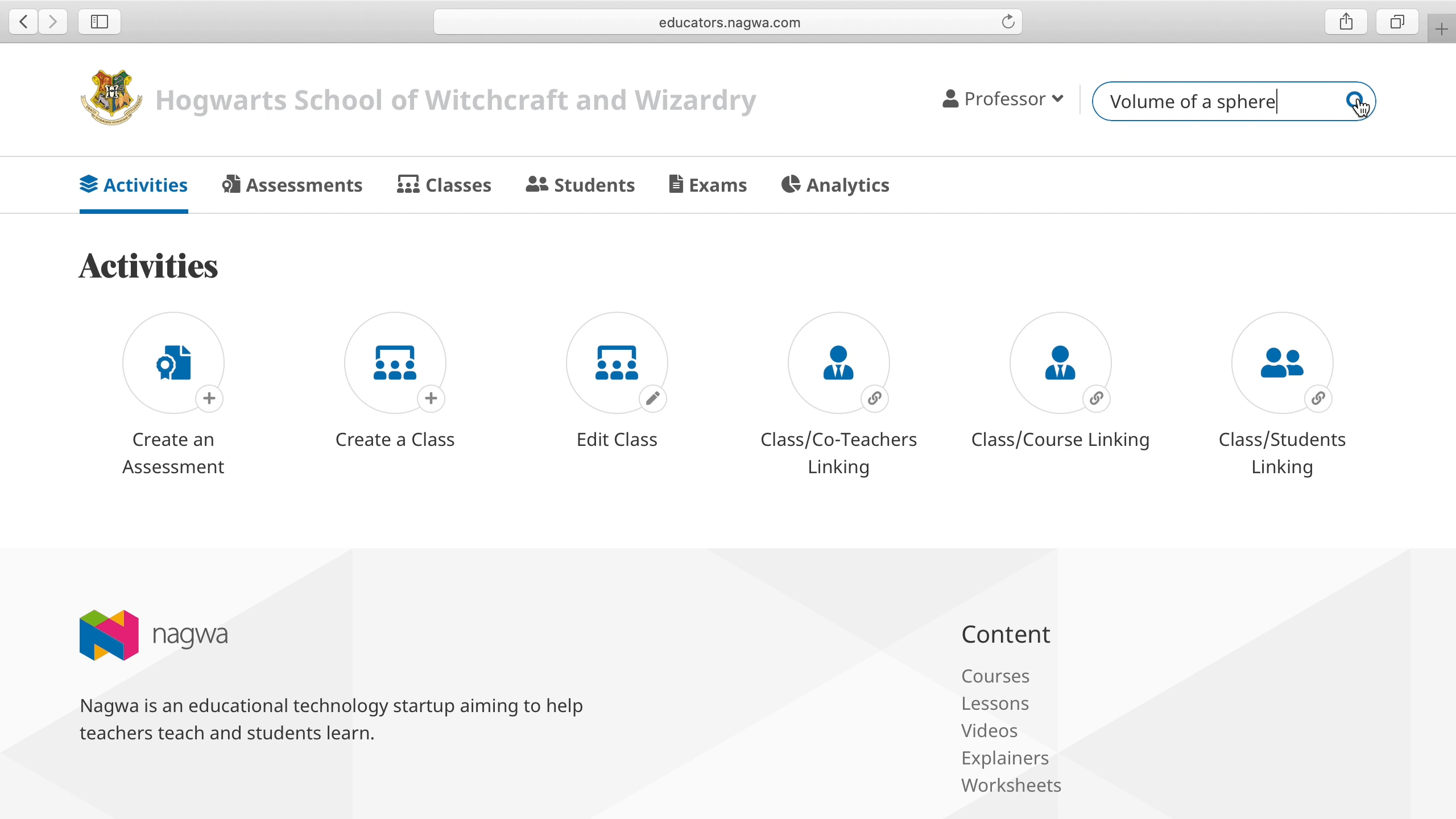 Video: Using the Portal Search as an Educator | Nagwa