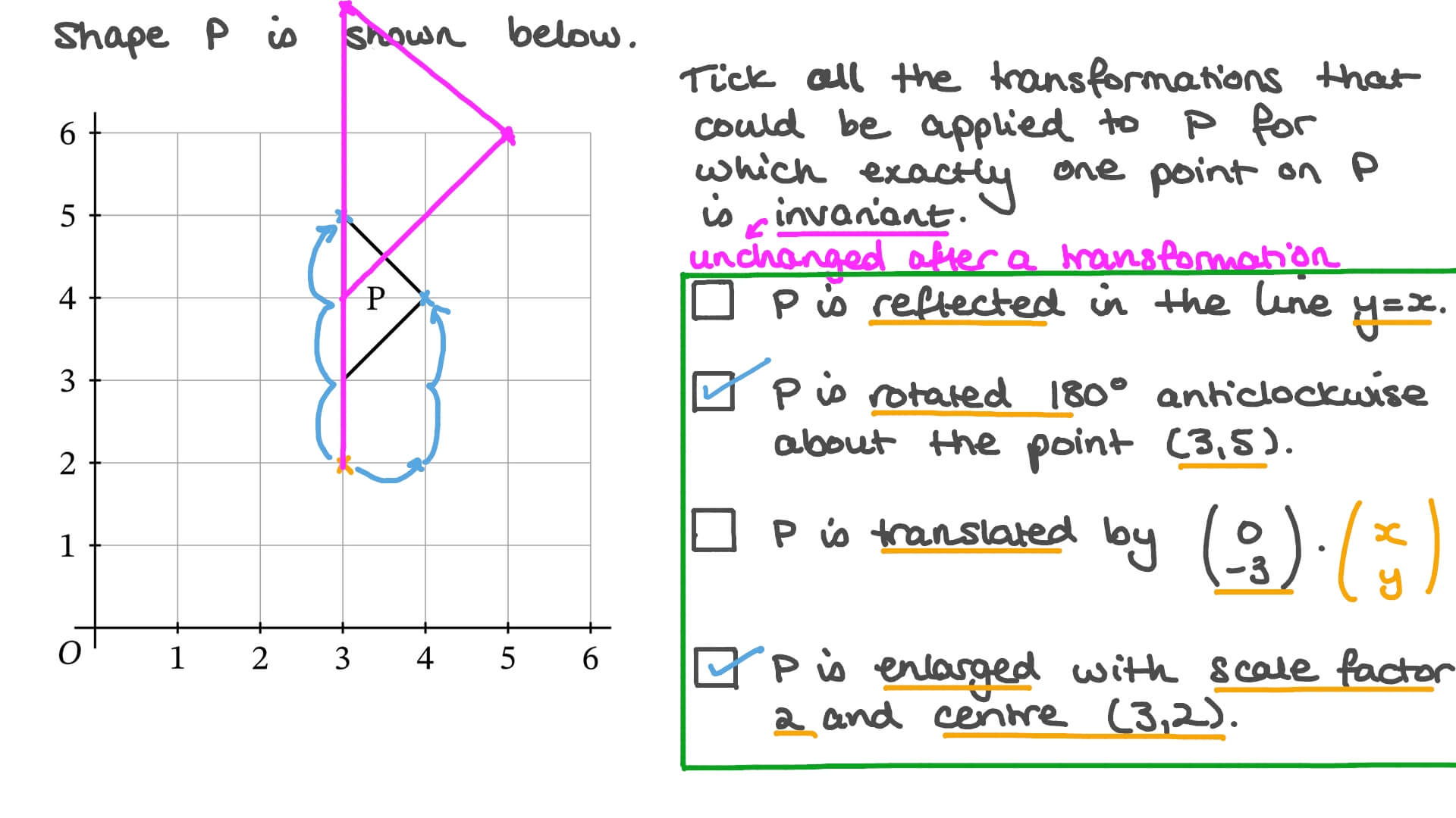 Video: AQA GCSE Mathematics Higher Tier Pack 3 • Paper 2 • Question 25 ...