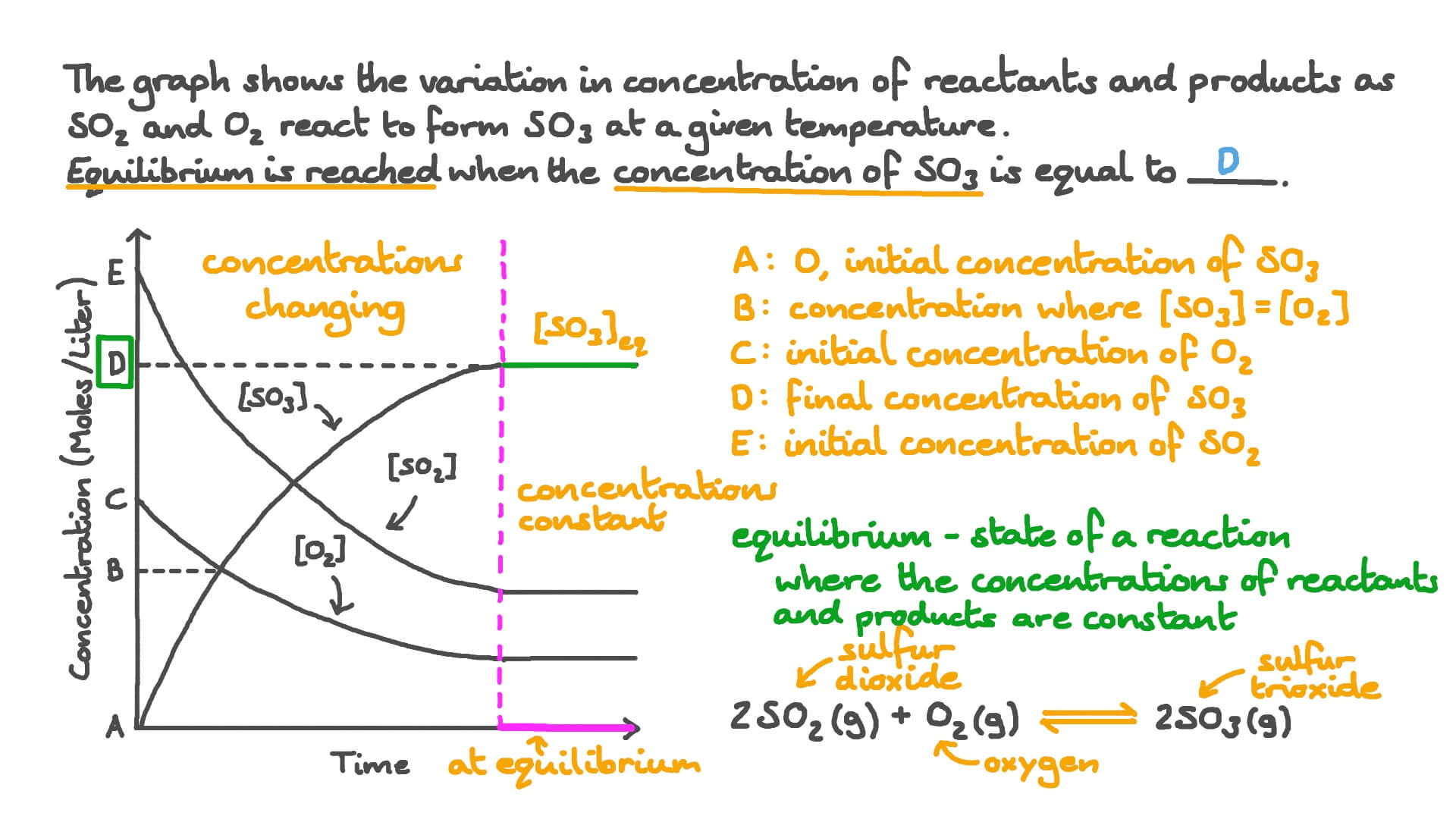 Video: Identifying the Point on a Concentration-Time Graph That ...