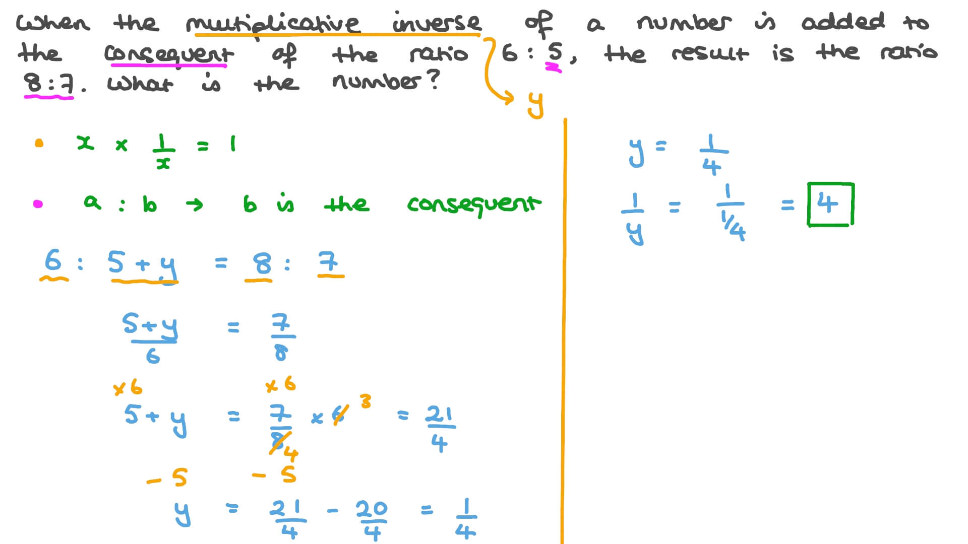 Question Video: Solving Word Problems by Forming Equations Involving ...