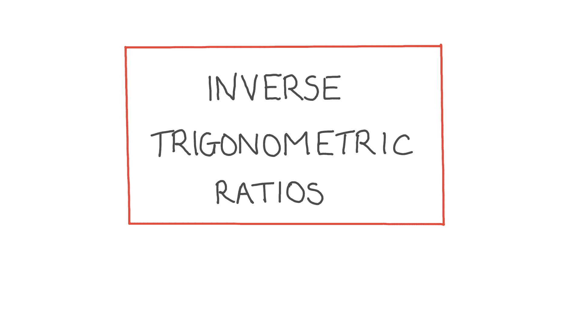 Video Right Triangle Trigonometry Solving For An Angle Nagwa