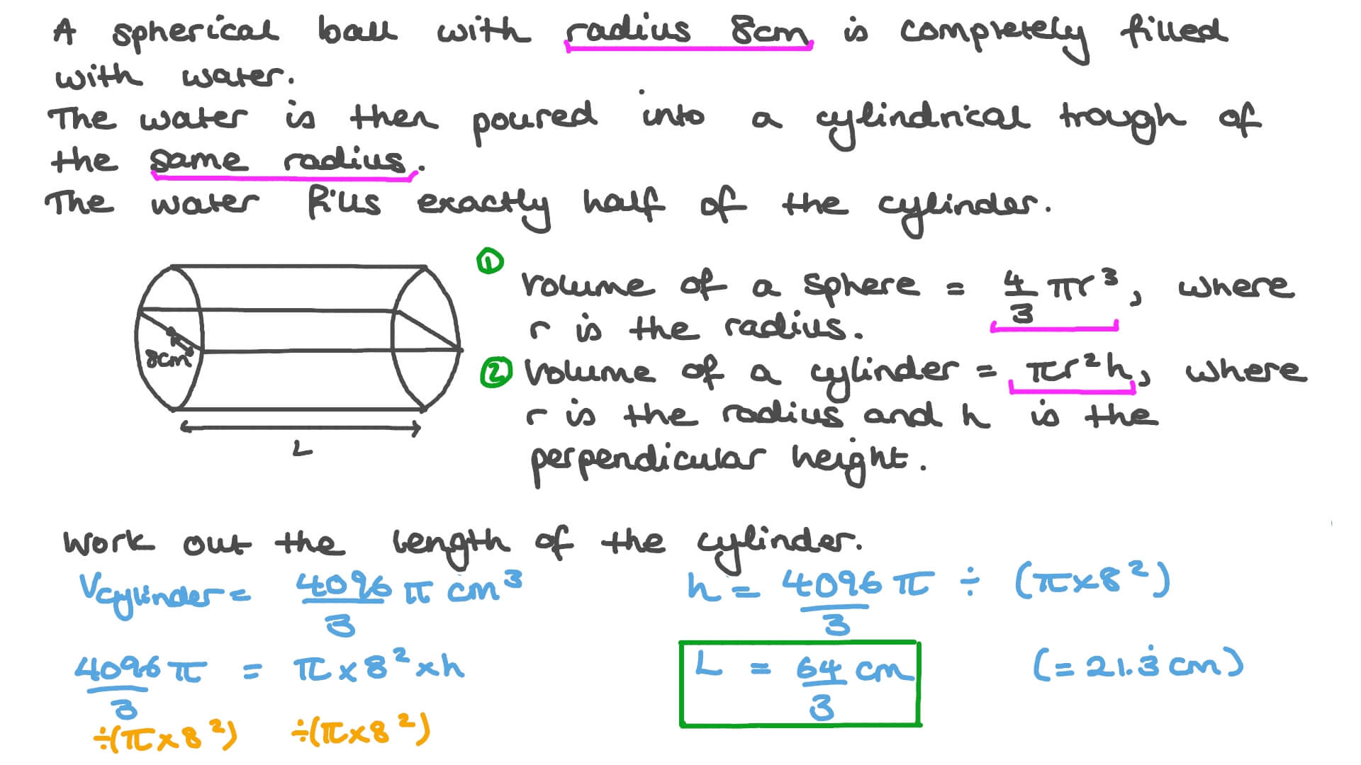 Video: AQA GCSE Mathematics Higher Tier Pack 3 • Paper 2 • Question 21 ...