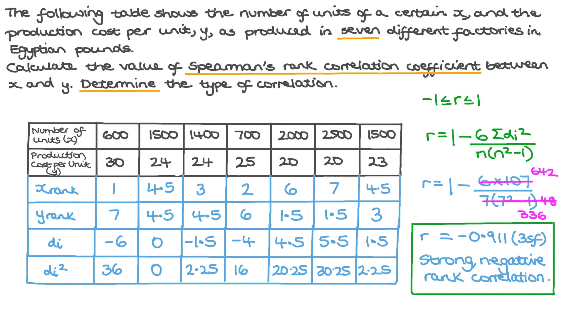 Video: EG17S1-STATISTICS-Q07 | Nagwa