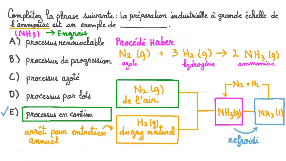 Question Video: Décrire la production industrielle à grande échelle de ...