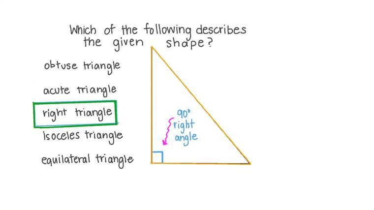 Lesson: Types of Triangles: Angles and Sides | Nagwa