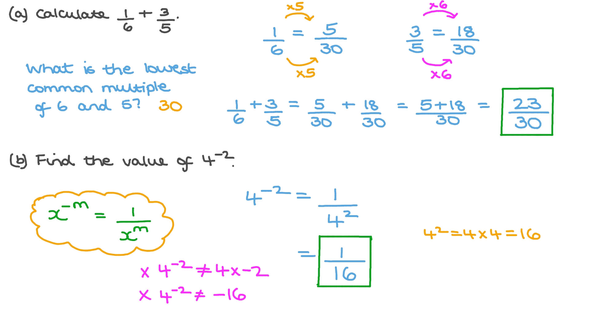 Video: GCSE Mathematics Foundation Tier Pack 1 • Paper 1 • Question 23 ...