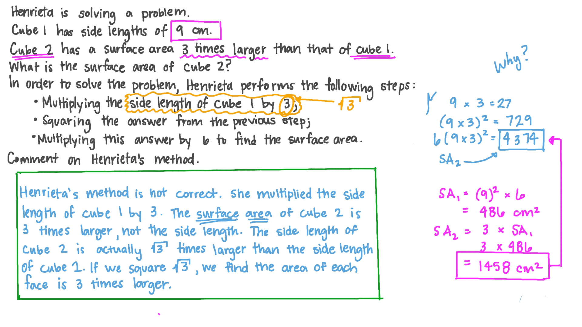 Video: AQA GCSE Mathematics Higher Tier Pack 4 • Paper 1 • Question 9 ...