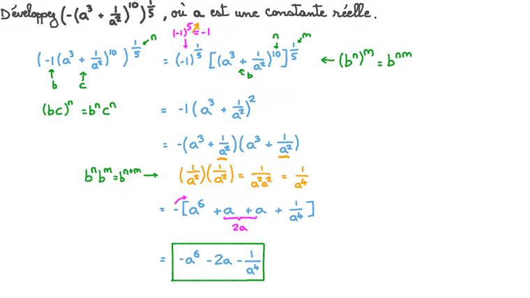 Leçon : Simplifier des expressions exponentielles comportant des ...