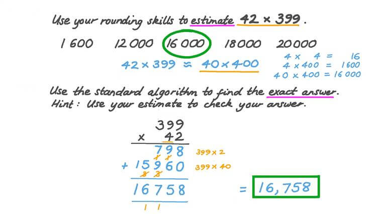 Lesson: Estimating Products: Decimals by Whole Numbers | Nagwa