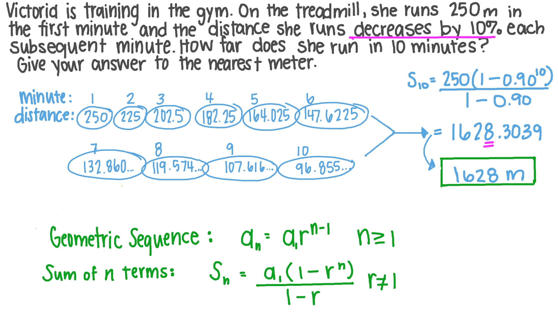 ion Video Using Arithmetic Sequences To Solve Word Problems Nagwa