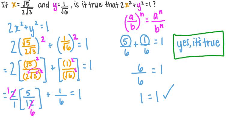 Lesson: Power and Exponents over the Real Numbers | Nagwa