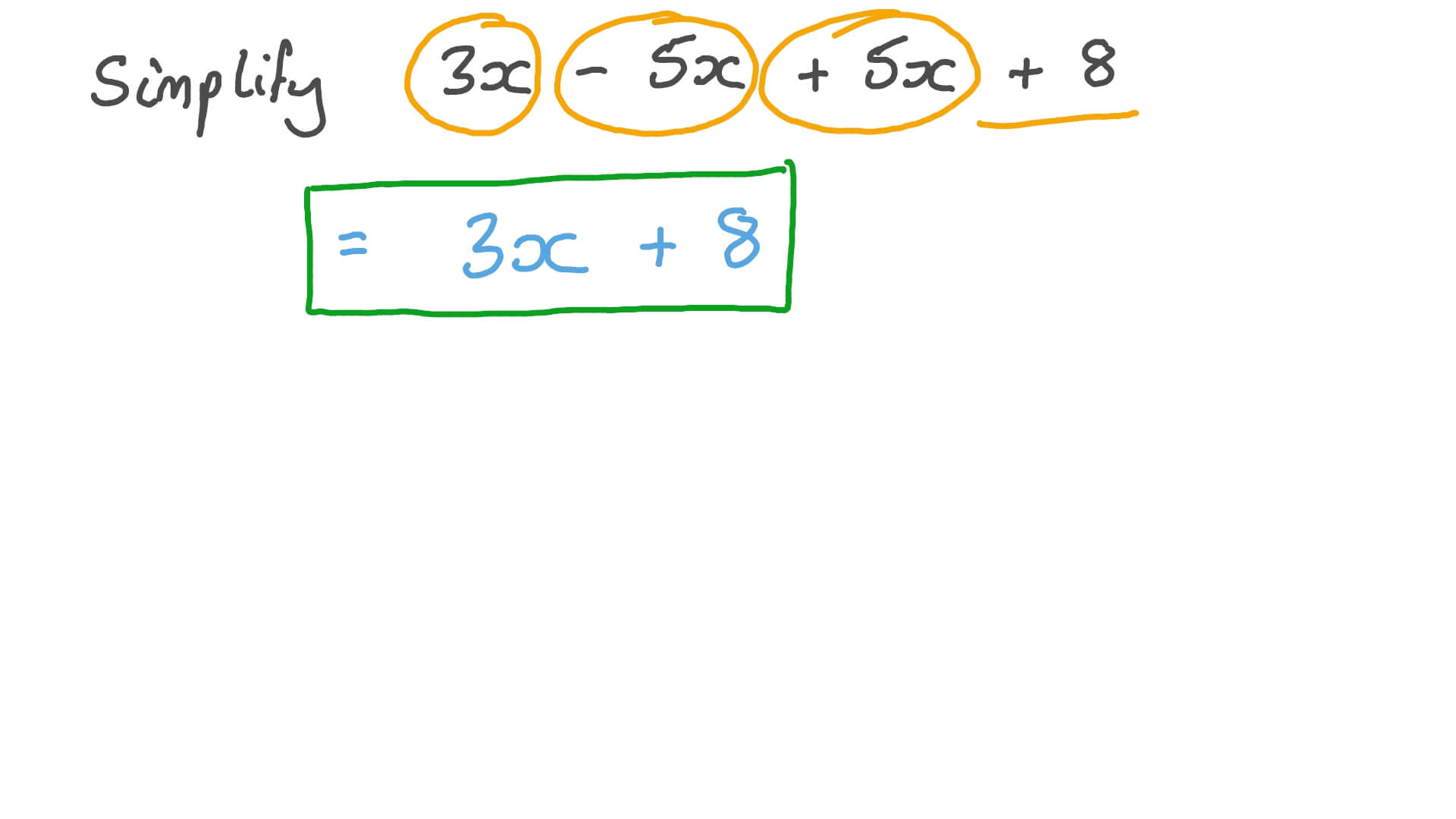 Question Video: Simplifying Expressions Using the Commutative and Associative Properties of ...