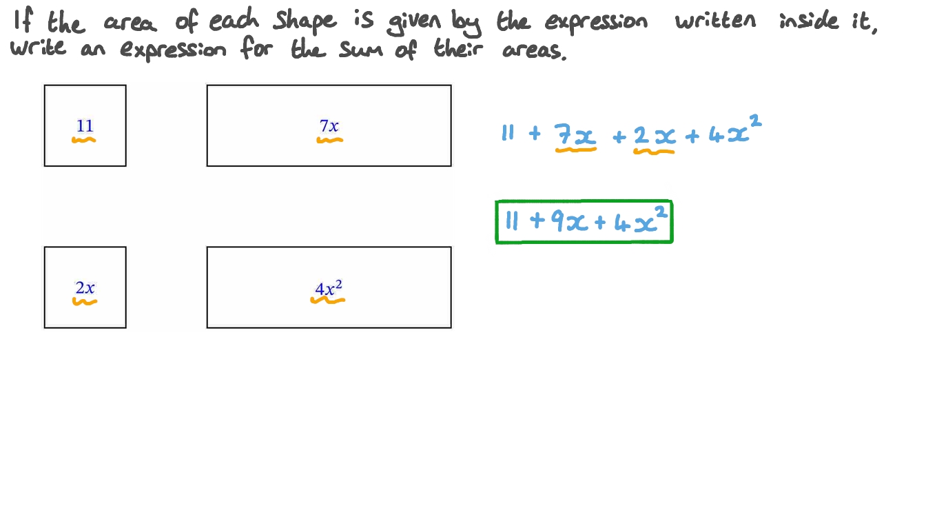 Question Video: Finding the Area of a Figure Divided into Shapes with ...