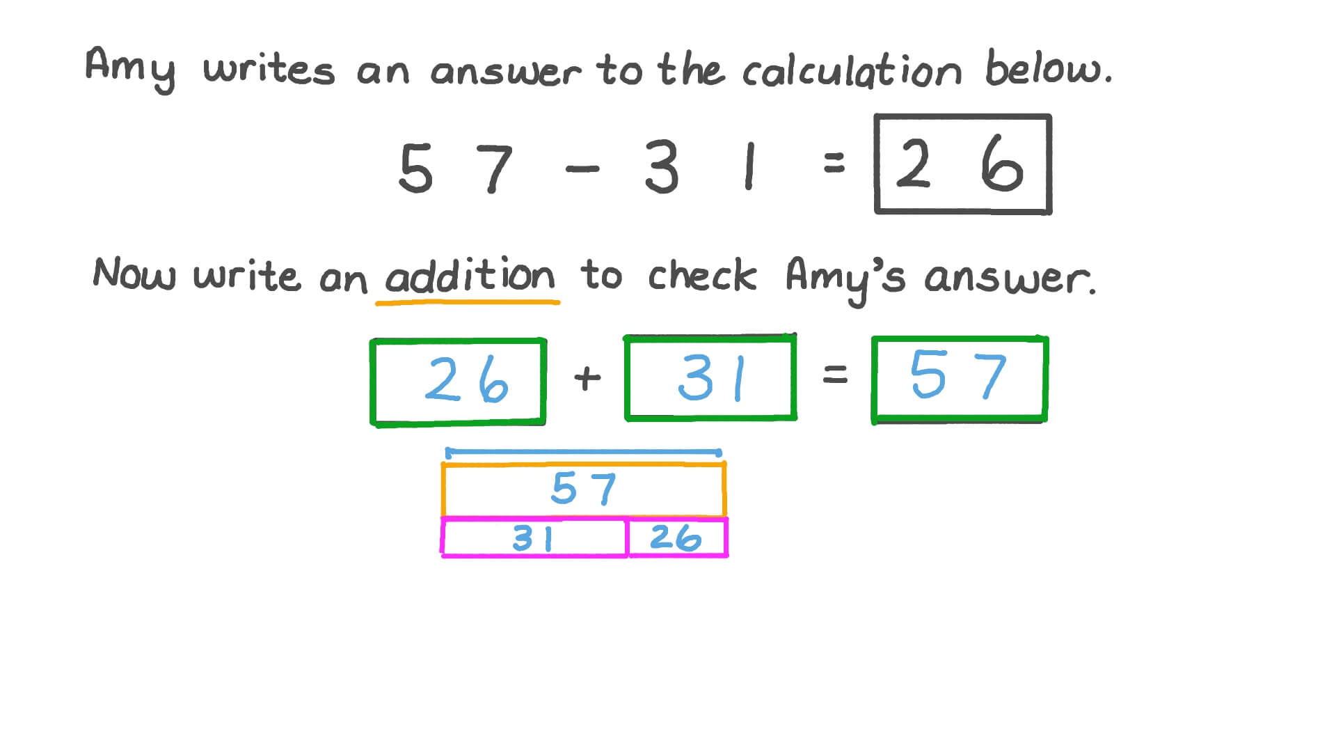 Video: KS1-M16S • Paper 2 • Question 23 | Nagwa